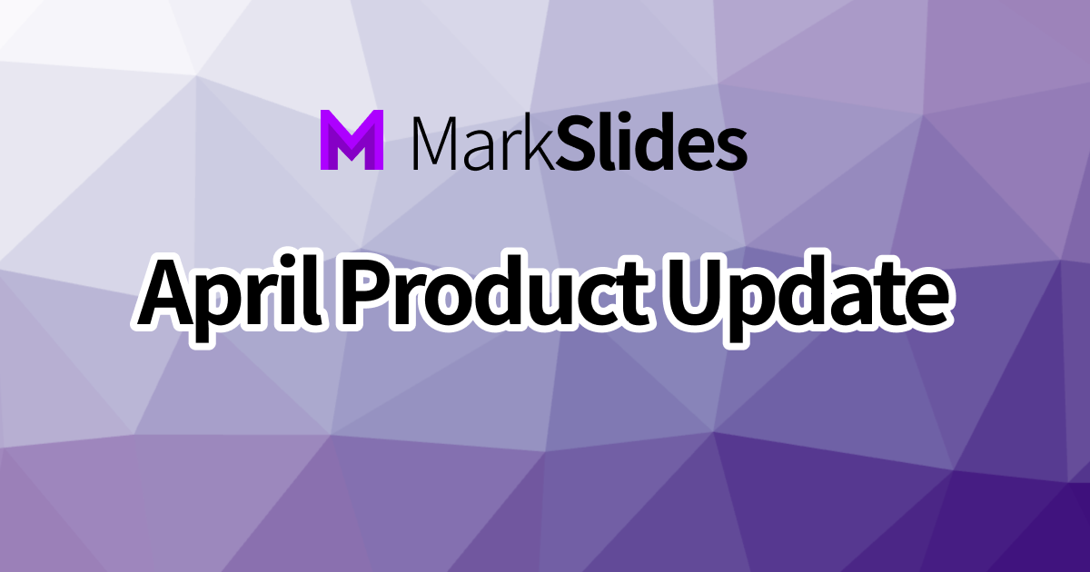 MarkSlides | Instantly Create Slides from Markdown with AI